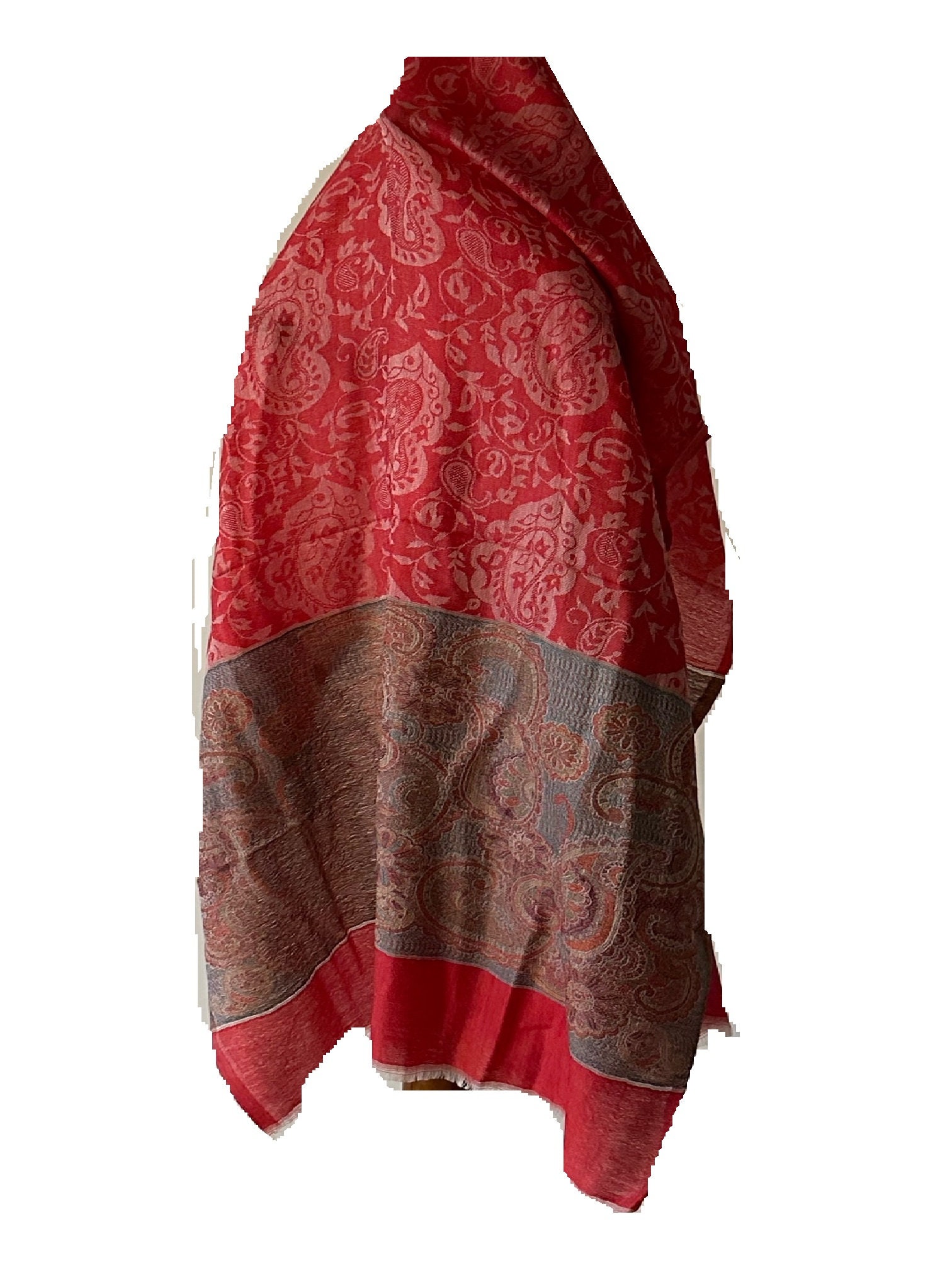 30" X 80" Lightweight Shawl for Timeless Style. Meticulously Made an ...