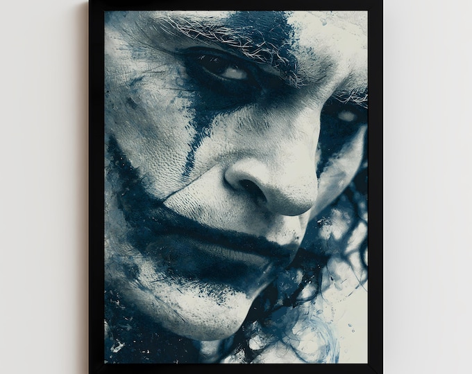 Pôster do filme Coringa: Arte de retrato em estilo vintage (download ...