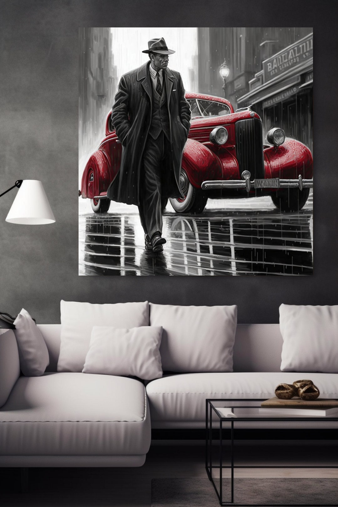 Mafia Boss Gangster Printable Digital Wall Art for Home Decor the ...