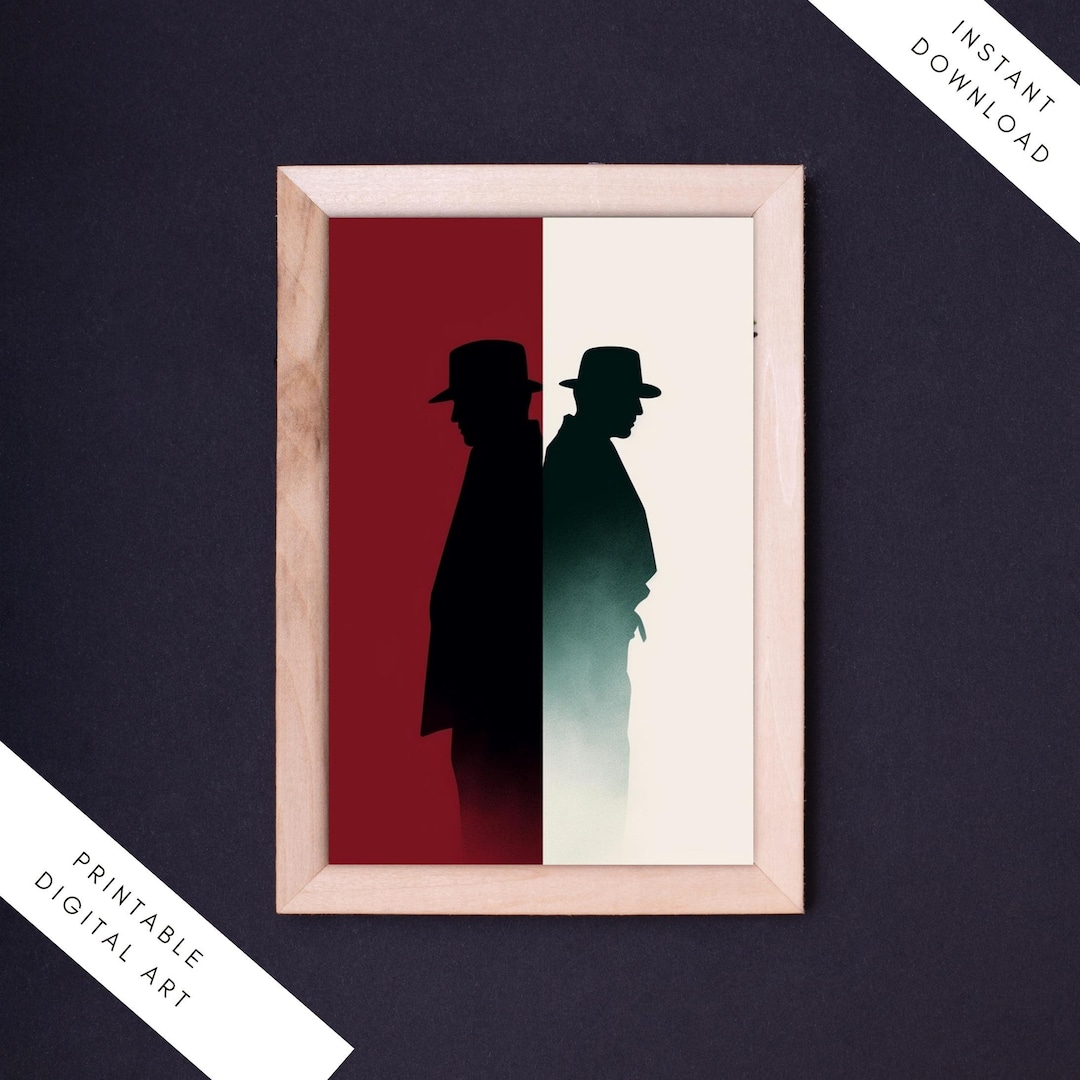 Printable Gangster Digital Wall Art Instant Download Mafia - Etsy