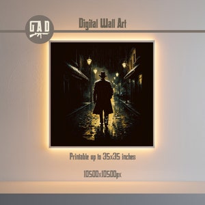 Mafia Boss Printable Digital Wall Art Instant Download Home Decor Gift ...