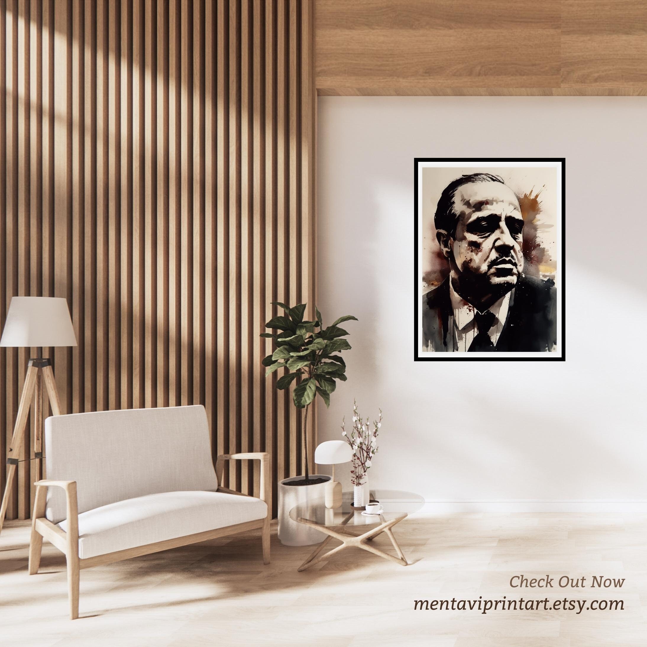 The Godfather Digital Wall Art Printable Al Capone Poster Digital Print ...
