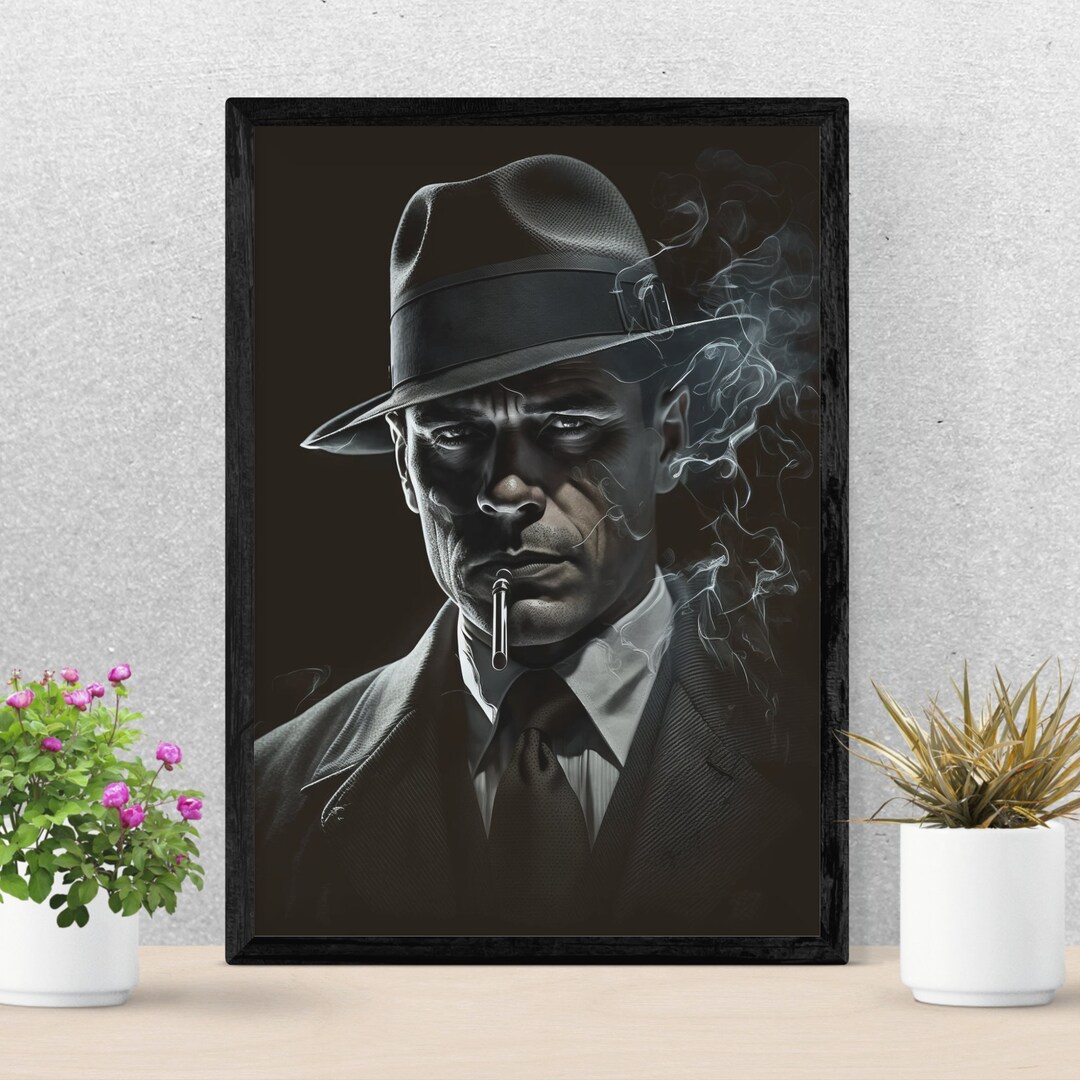Mafia Poster Gangster Wall Art Mobster Decor Instant - Etsy