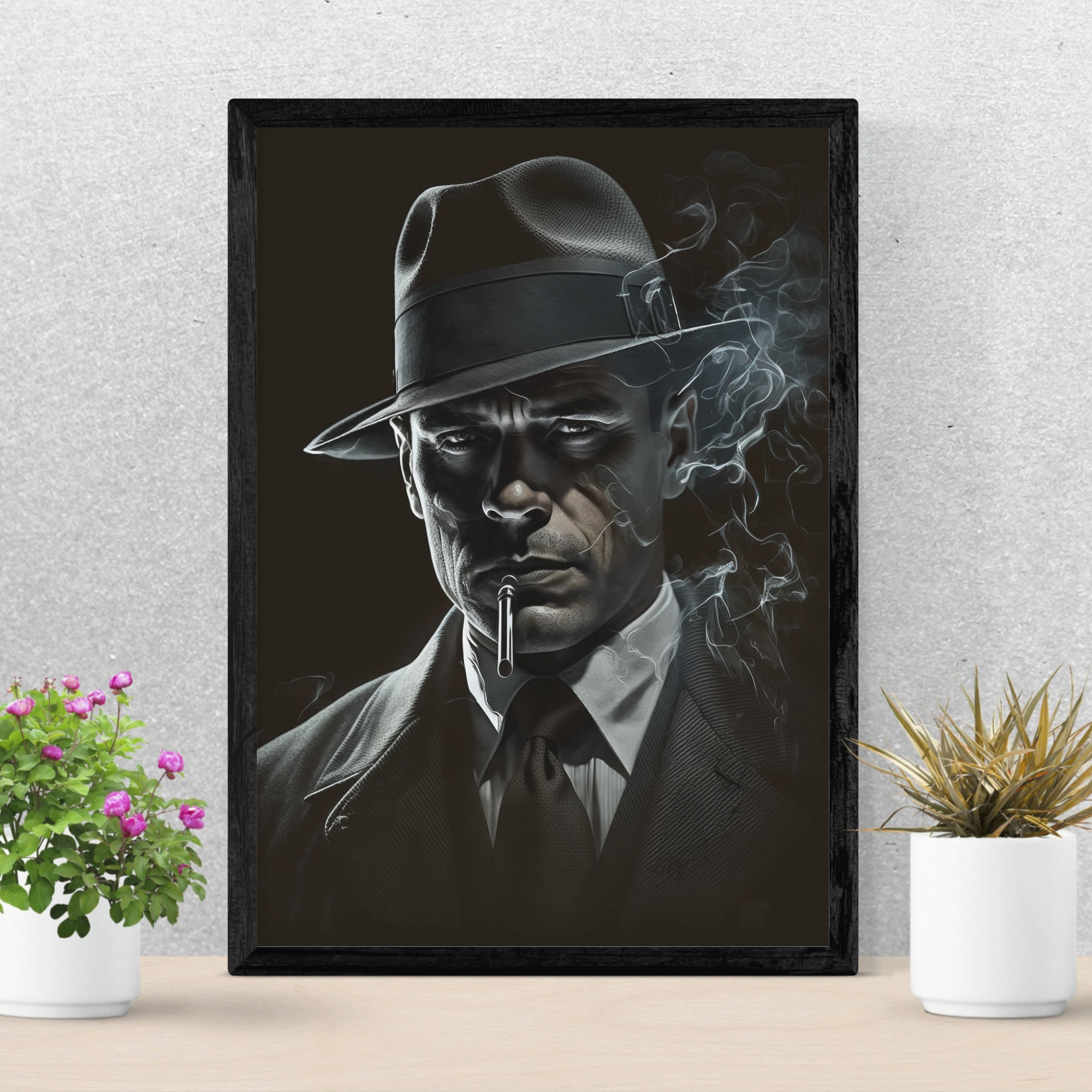 Mafia Poster, Gangster Wall Art, Mobster Decor Instant Download ...