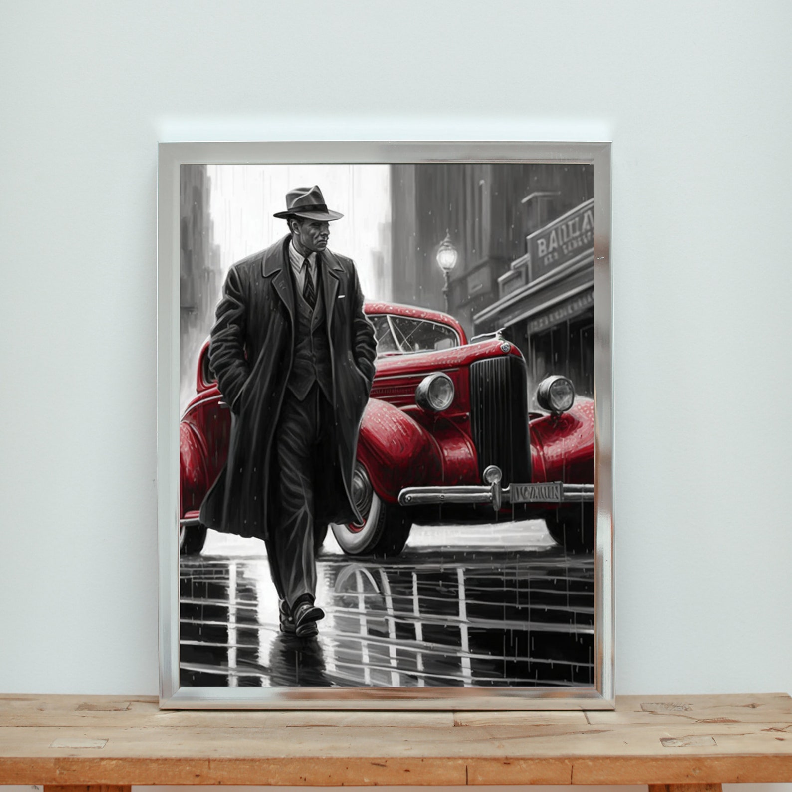 Mafia Boss Gangster Printable Digital Wall Art for Home Decor the ...
