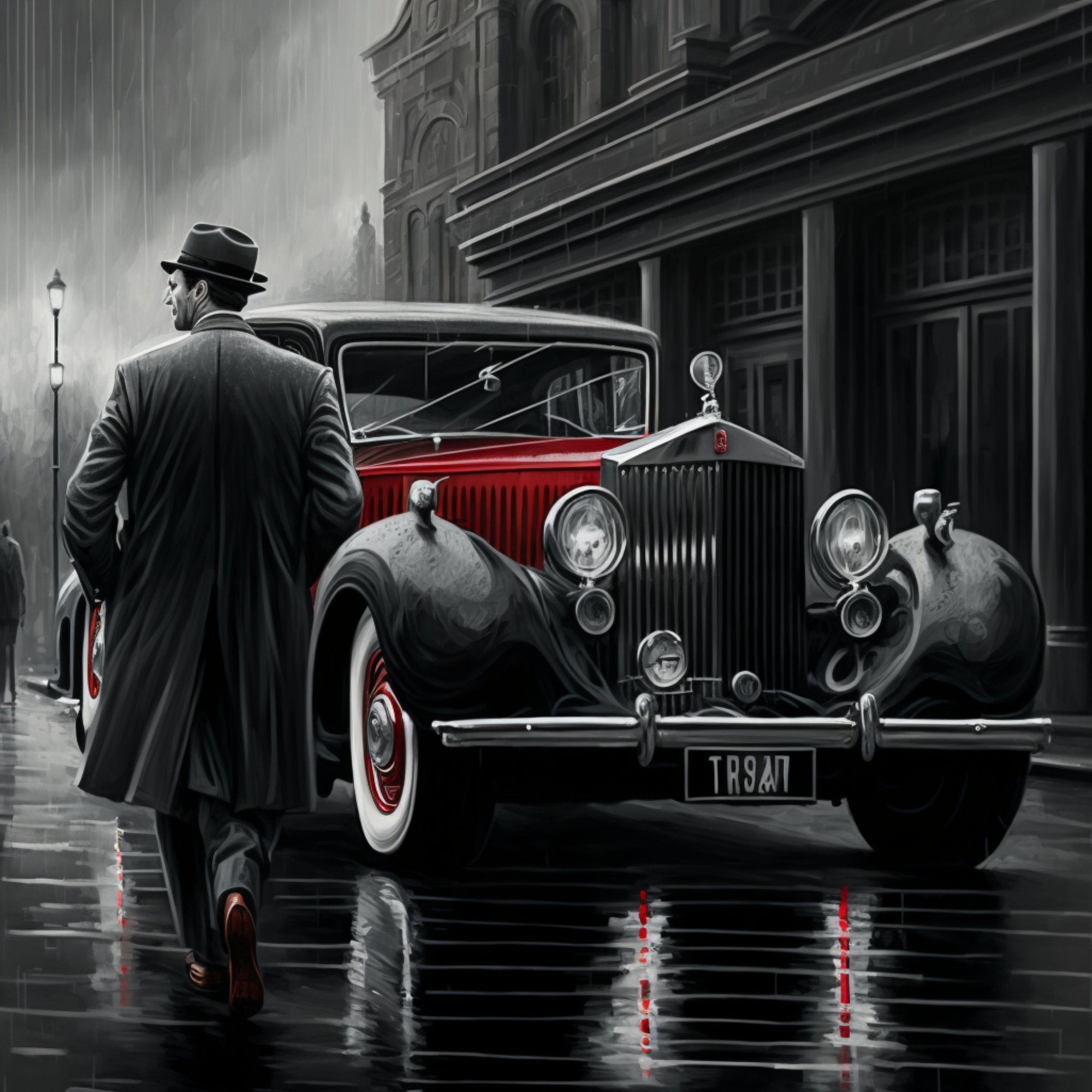 Mafia Boss Gangster Printable Digital Wall Art for Home Decor the ...