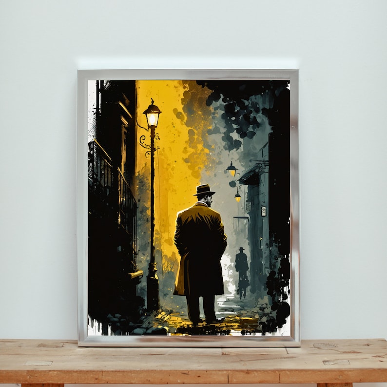 Mafia Boss Gangster Printable Poster the Godfather Wall Art Digital ...