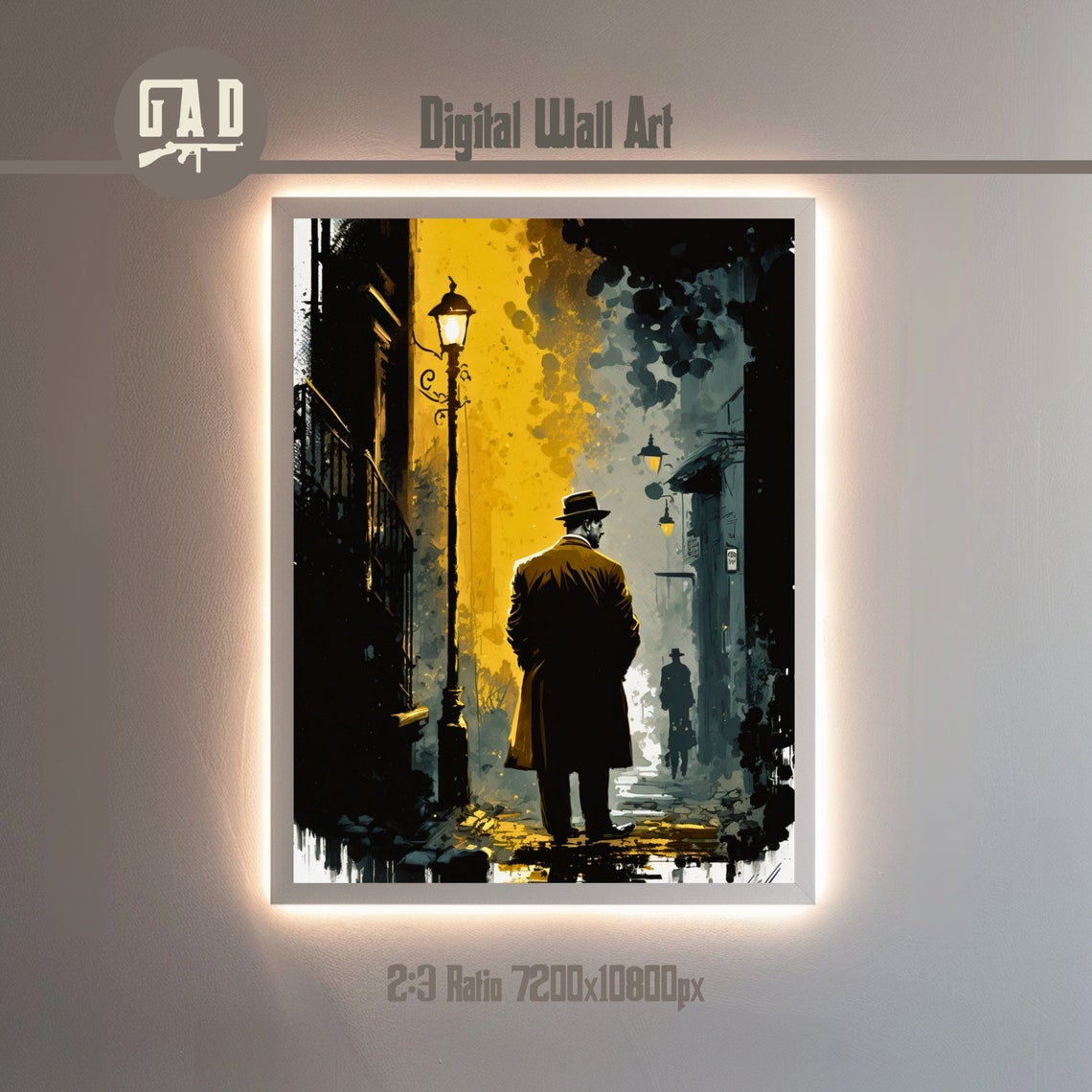 Mafia Boss Gangster Printable Poster the Godfather Wall Art Digital ...