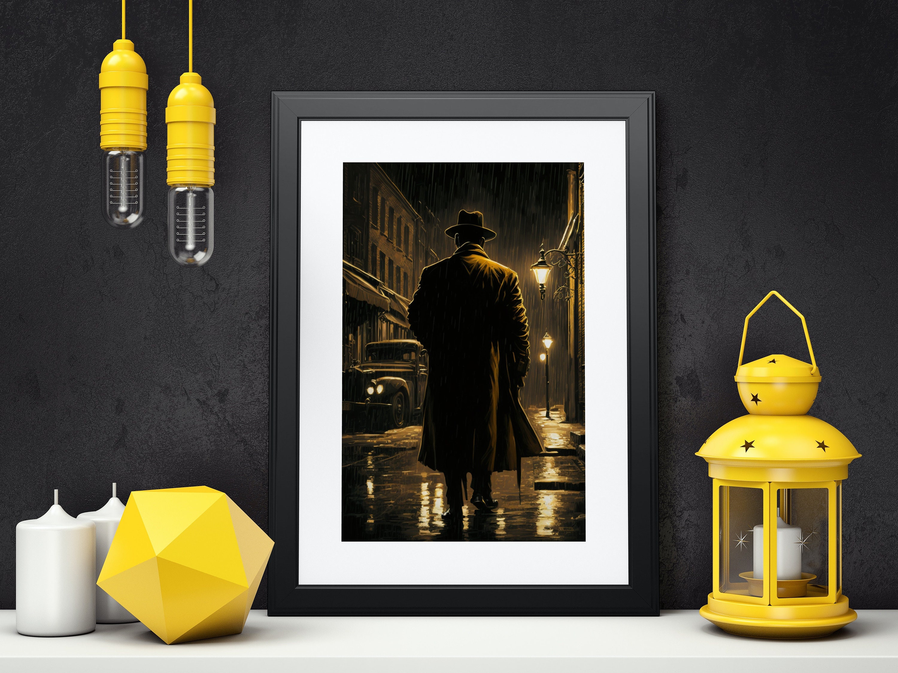Mafia Boss Printable Digital Wall Art Instant Download Home Decor Gift ...
