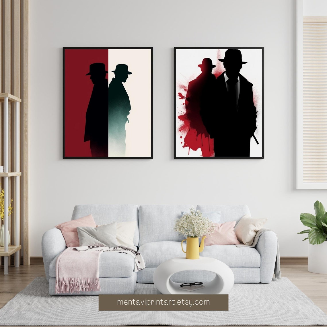Printable Gangster Digital Wall Art Instant Download Mafia Wall Art ...