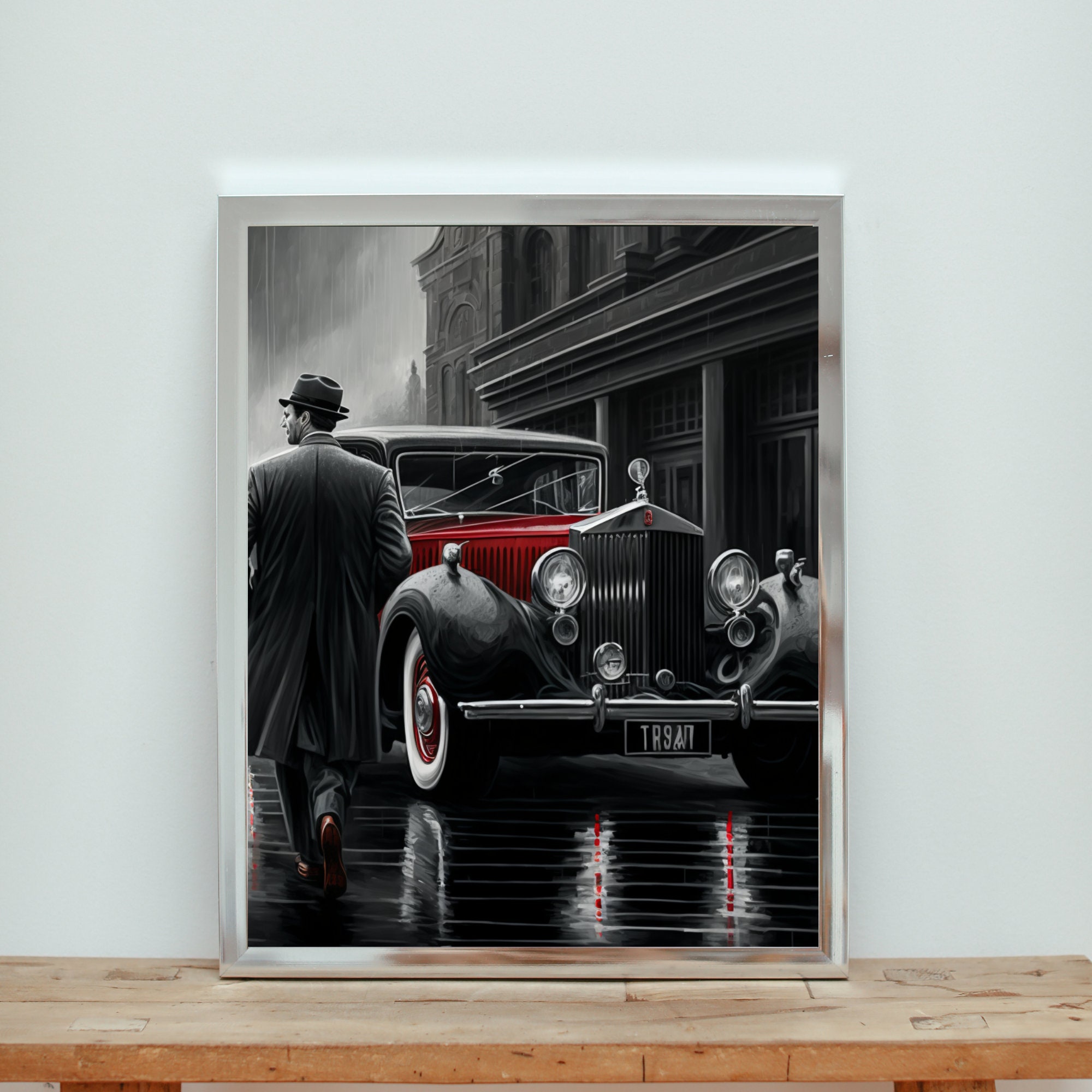 Mafia Boss Gangster Printable Digital Wall Art for Home Decor the ...