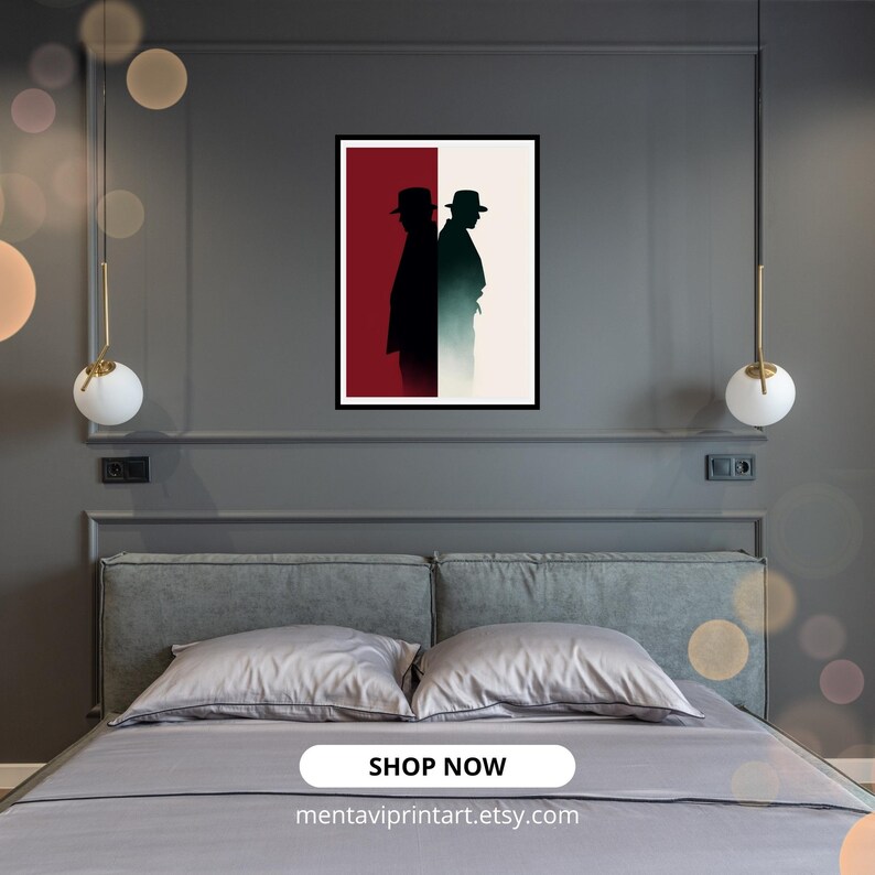 Printable Gangster Digital Wall Art Instant Download Mafia Wall Art ...