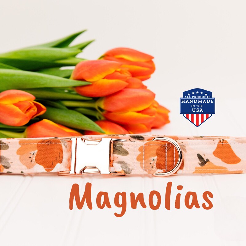 Magnolia Dog Collar - Etsy