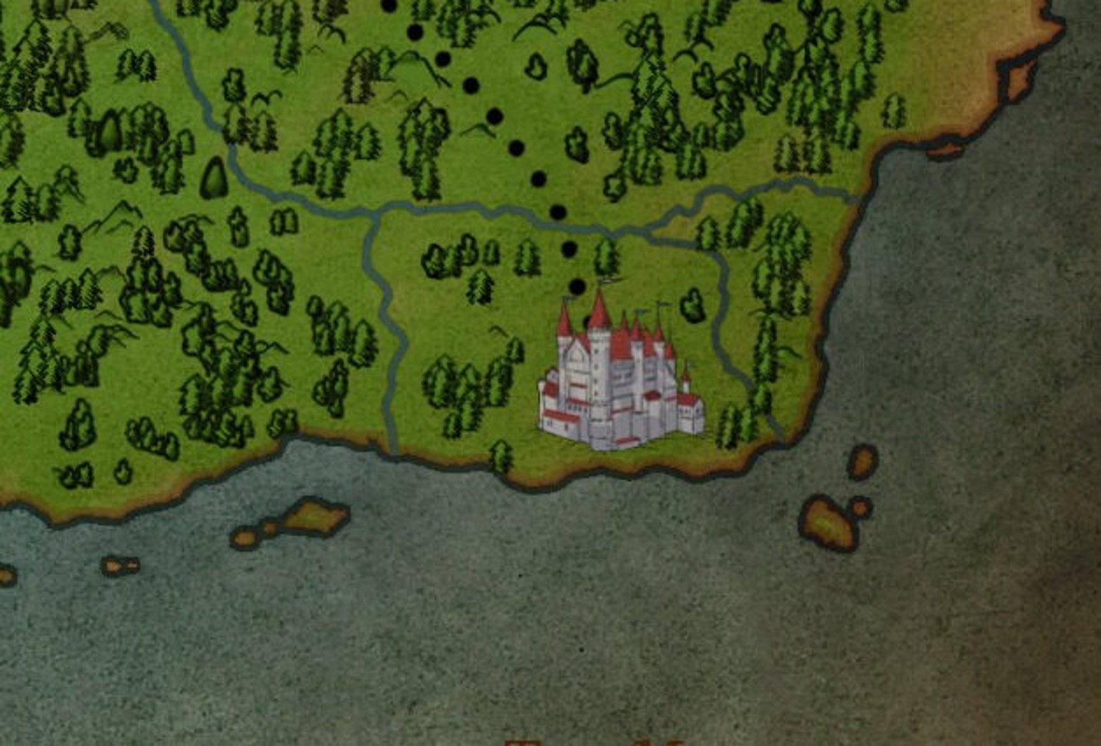 Map of Adventure | Fantasy Maps | Printable | PDF | JPG | Dungeons ...