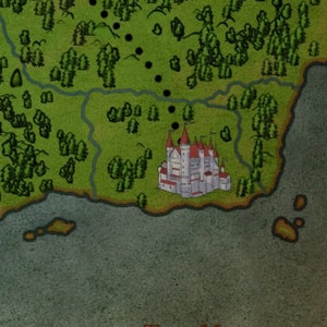 Map of Adventure | Fantasy Maps | Printable | PDF | JPG | Dungeons ...