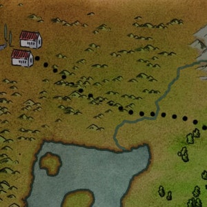 Map of Adventure | Fantasy Maps | Printable | PDF | JPG | Dungeons ...