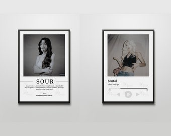 Olivia Rodrigo Sour Album Cover Poster Gift Dorm Room Decor - Etsy