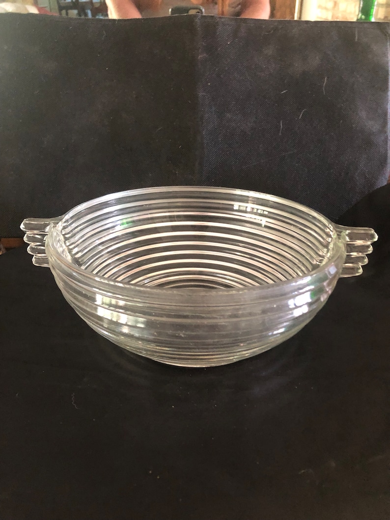 1930’s Anchor Hoching Manhattan Pattern: Clear Depression Glass ...