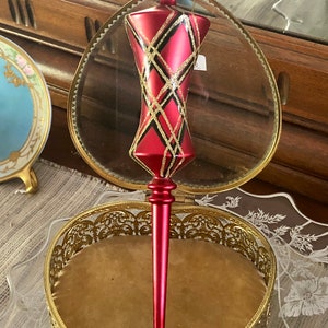 RAZ Imports, Inc., 12” Glass Scottish Tartan Seasonal Holiday Christmas ...