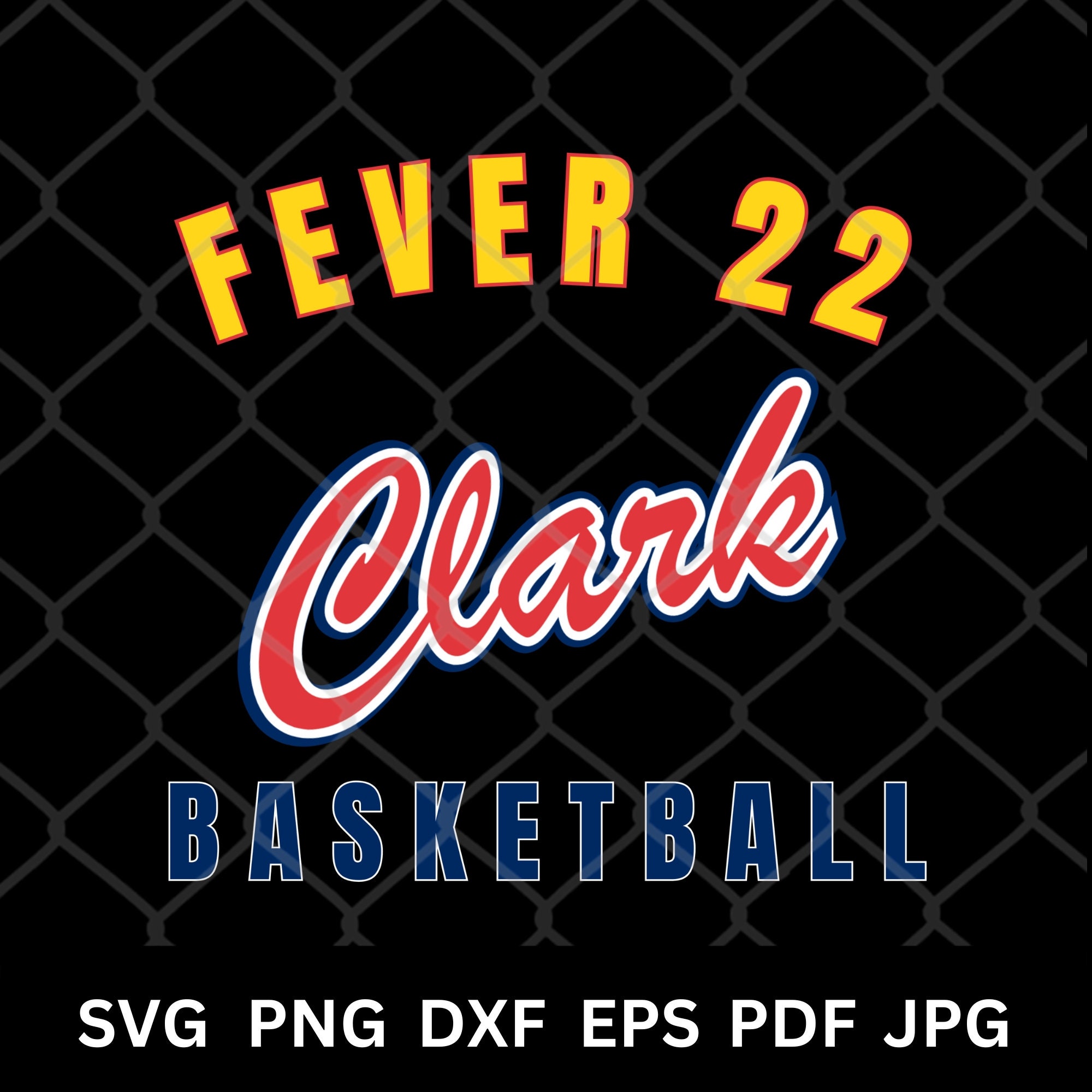 Fever 22 Caitlin Clark SVG PNG Basketball Svg Women's Basketball Player ...