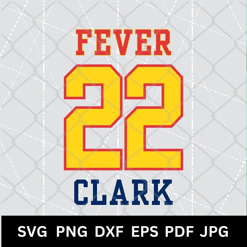 Fever 22 Caitlin Clark SVG PNG Women's Basketball Player, Basketball ...