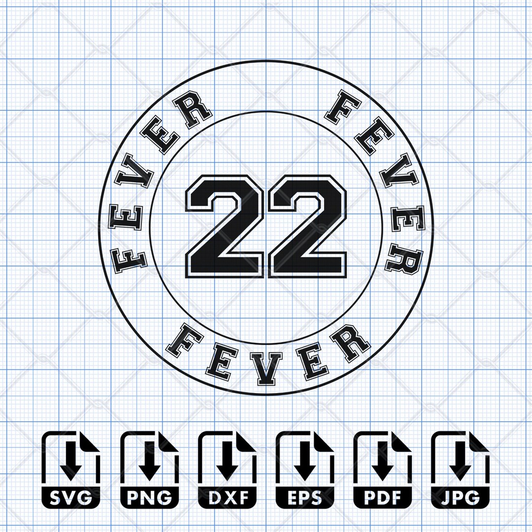 Caitlin Clark Fever 22 SVG PNG Basketball Fan Womens Basketball Indiana ...