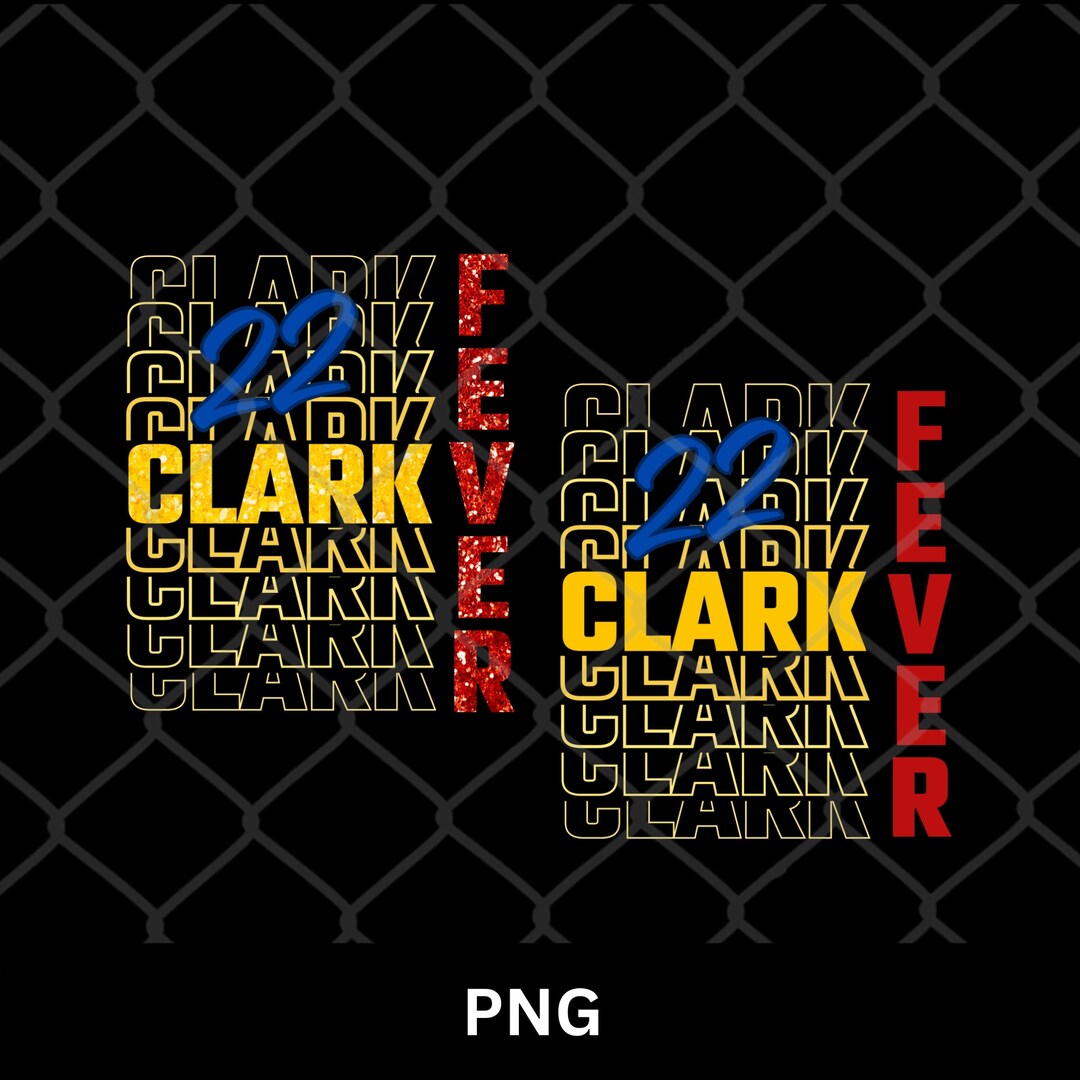 Caitlin Clark 22 Fever Red Glitter PNG Basketball Fan Gift, Women's ...