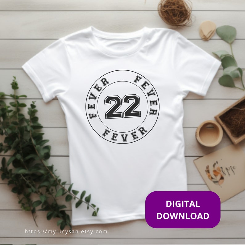 Caitlin Clark Fever 22 SVG PNG Basketball Fan Womens Basketball Indiana ...