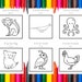 ABC Animal Coloring Pages Preschool Kindergarten Alphabet Printable ...