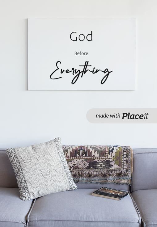 God Before Everything Christian Wall Art Digital Download Christian ...