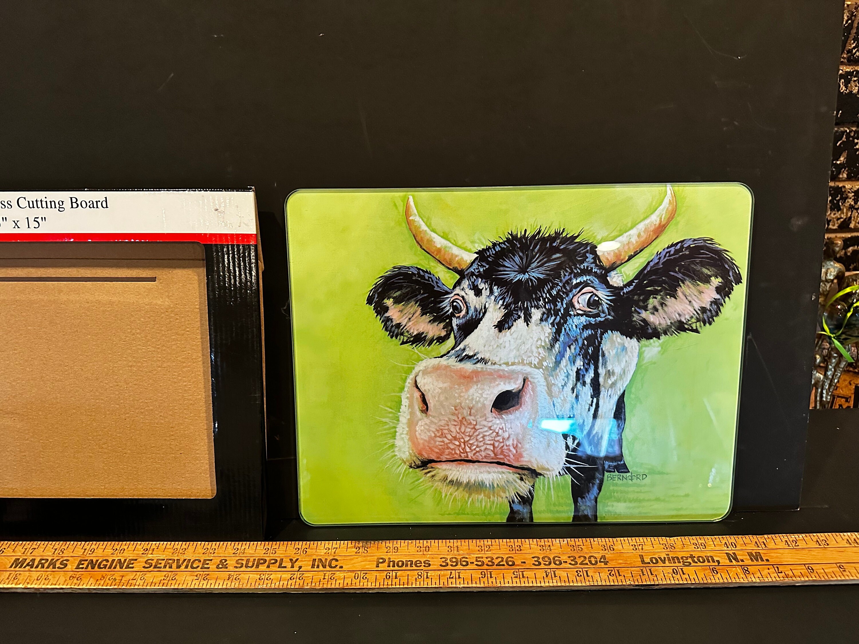 Cow Glass Cutting Board, Farm House Cheese Tray, Cute Cow Tray Cow ...