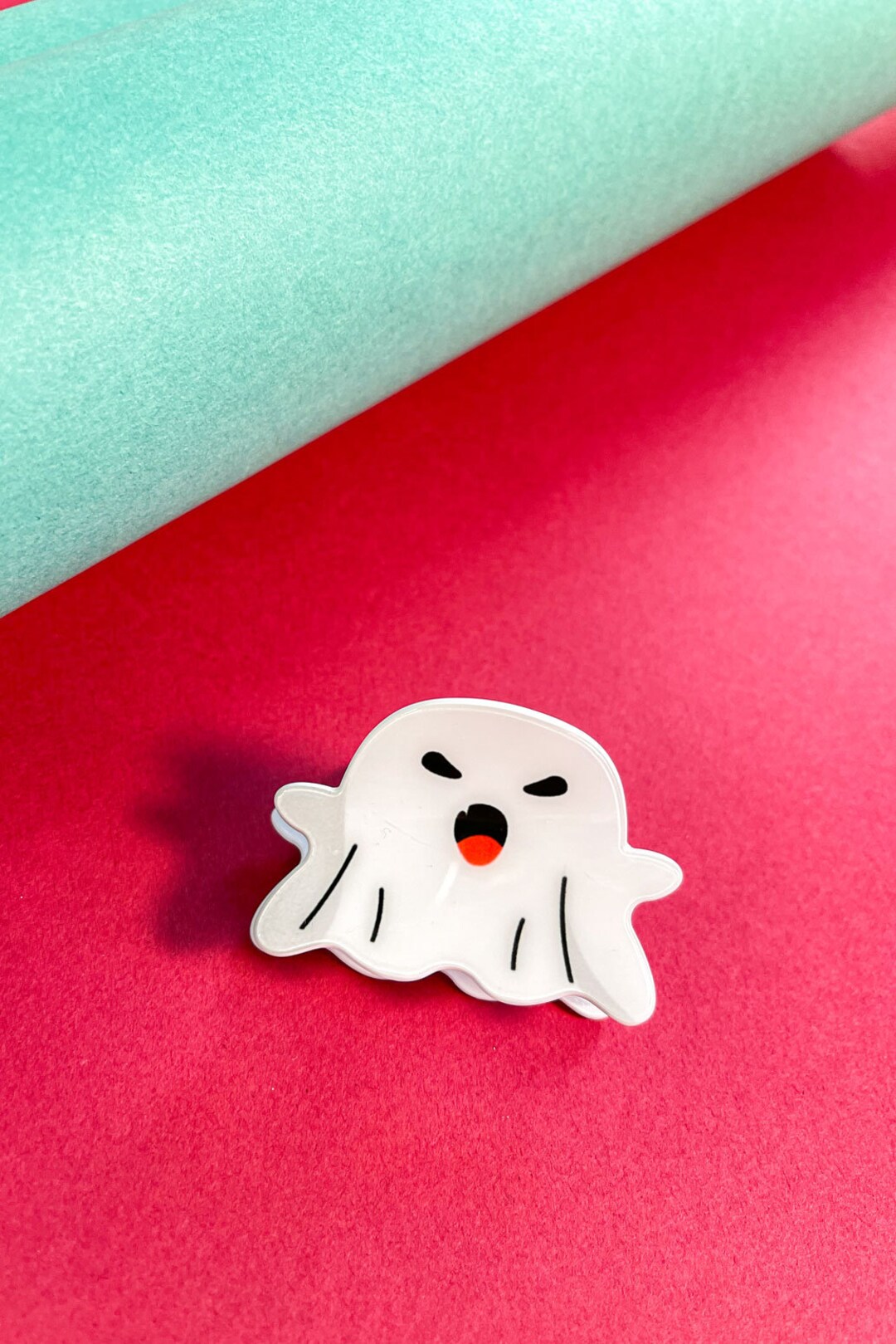 Spooky Mini Ghost Jaw Hair Clip Halloween Items Boo Boo - Etsy