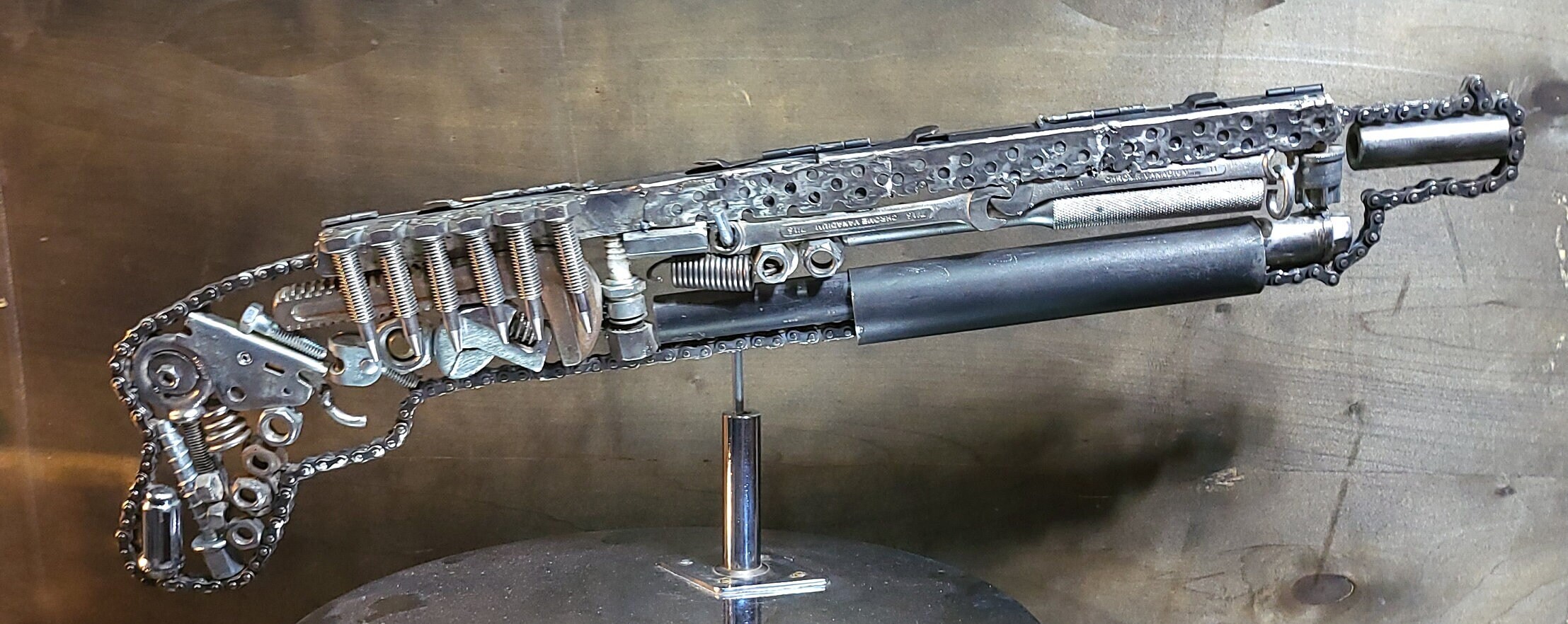 Decorative Scrap Metal Welding Art Sculpture of a Shotgun - Etsy