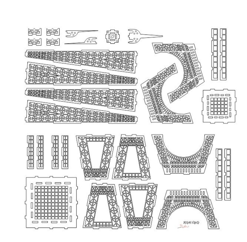 EIFFEL TOWER Laser Cut File Engrave Files Dxf / Cdr / Dwg / - Etsy EIFFEL TOWER Laser Cut File Engrave Files Dxf / Cdr / Dwg / - Etsy