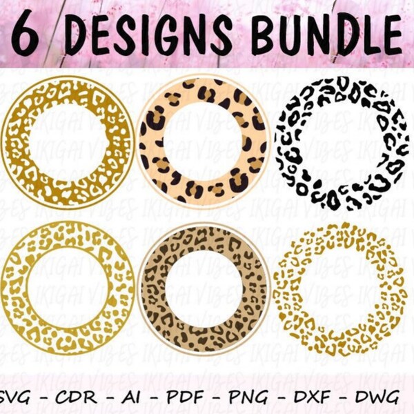 Leopard Print Svg Leo - Etsy