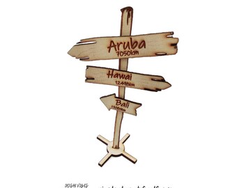 Destination Sign SVG, Destination Arrow Svg, Sign Post Template Svg ...