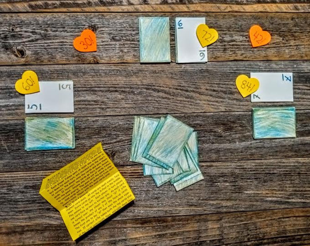 X-cards Kit: Times Tables! - Etsy