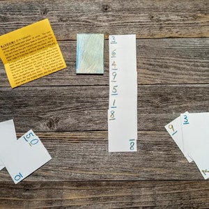 X-cards Kit: Times Tables! - Etsy