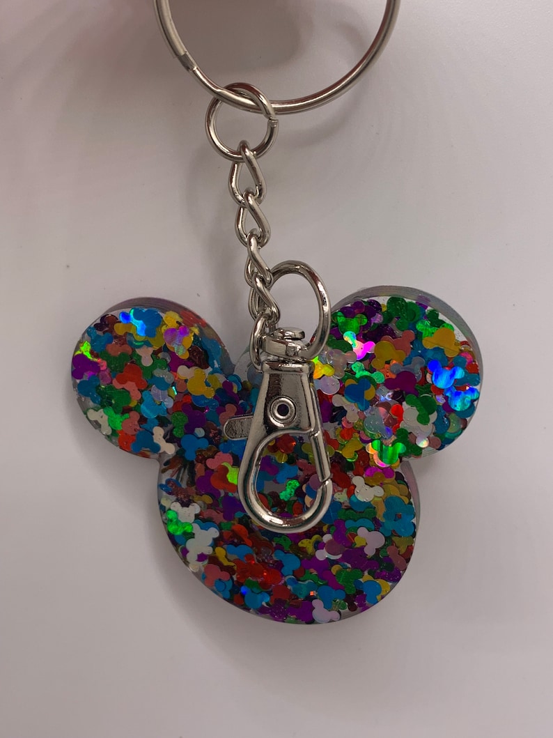 Disney Keychain Mickey Mouse Inspired - Etsy