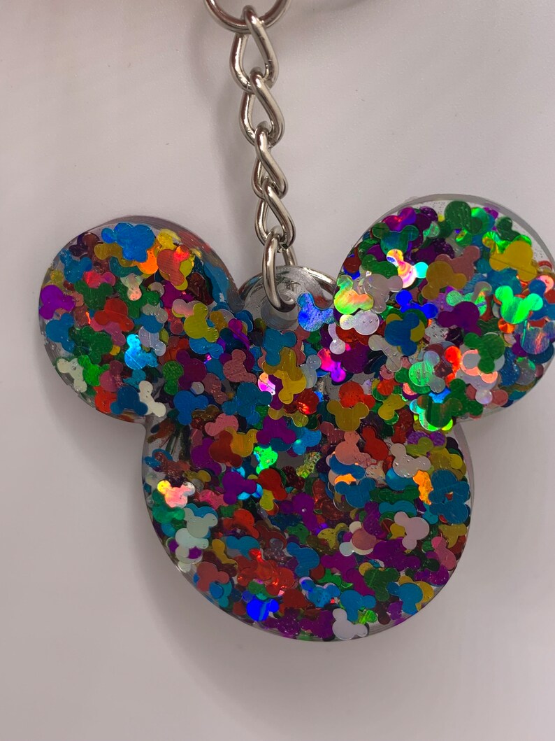 Disney Keychain Mickey Mouse Inspired - Etsy