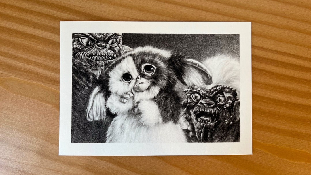 Giclée (fine Art) Print Gizmo (gremlins) - Etsy