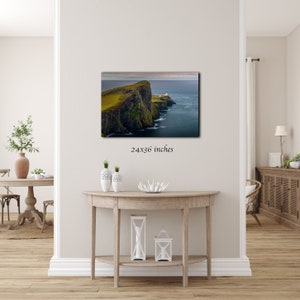 Scotland Neist Point Lighthouse Sunset Landscape Photography Print ...