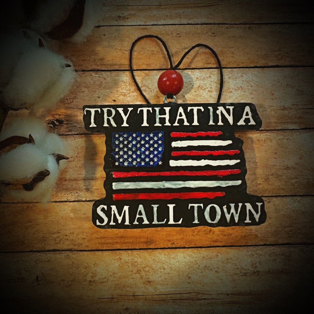 Small Town Flag - Etsy