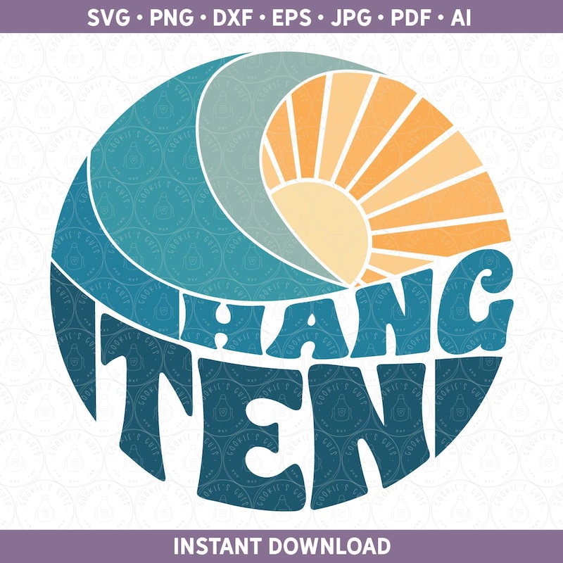 Hang Ten - Etsy