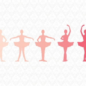 Ballet SVG DXF Dancer Cut File for Cricut® and Silhouette | Ballerina ...
