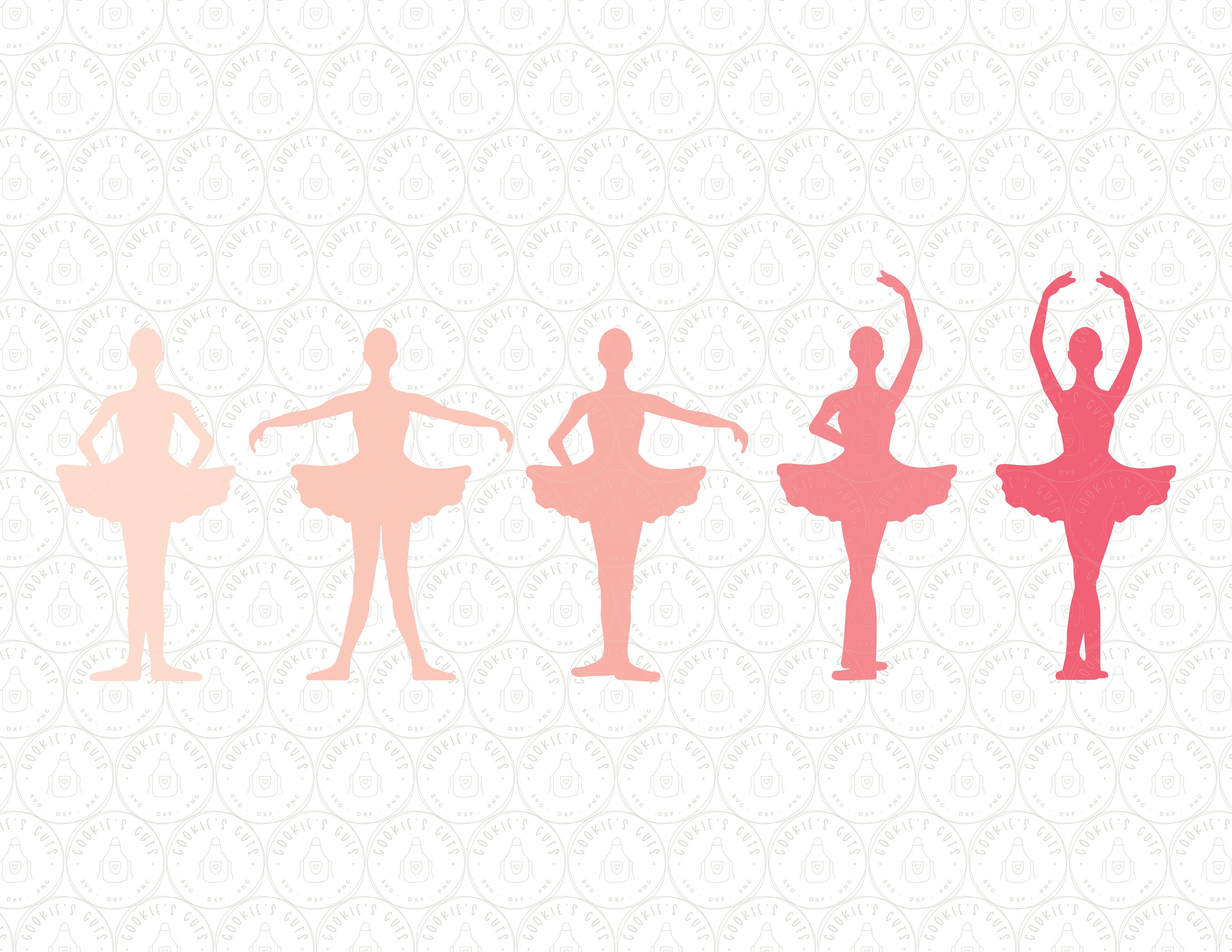 Ballet SVG DXF Dancer Cut File for Cricut® and Silhouette - Etsy