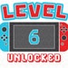 Level 6 Unlocked SVG | Switch Six Birthday Shirt Design | Gamer Sixth ...