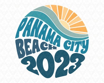 Panama City Beach Cricut Silhouette Sublimation Cut - Etsy