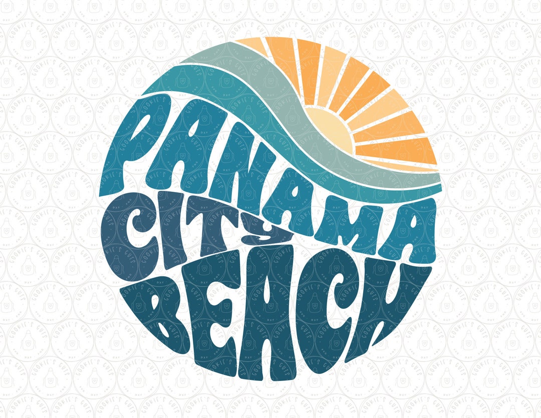 Panama City Beach SVG Beach Vibes PNG DXF Panama City Beach Sublimation ...