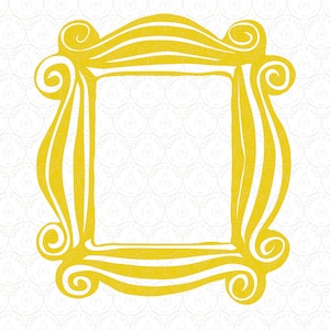 Friends Frame SVG | Friends Frame Silhouette Vector Design Download Cut ...